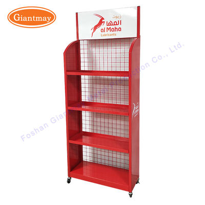 Kualitas Pegboard Display Stand & Dudukan layar Slatwall pabrik dari Cina