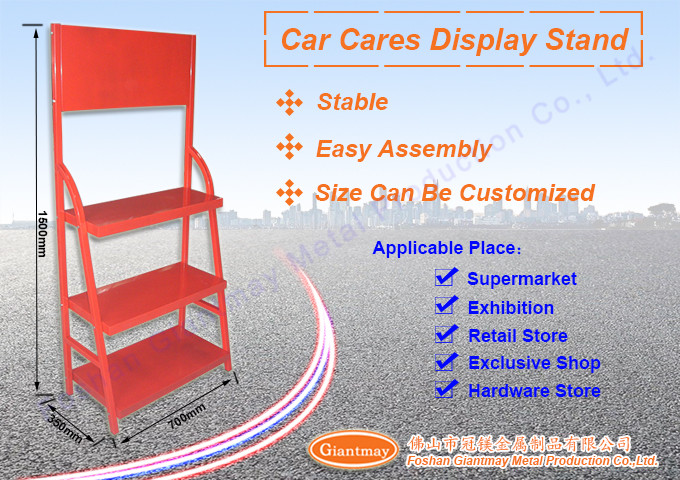Rak Display Oli Motor 3 Lapisan